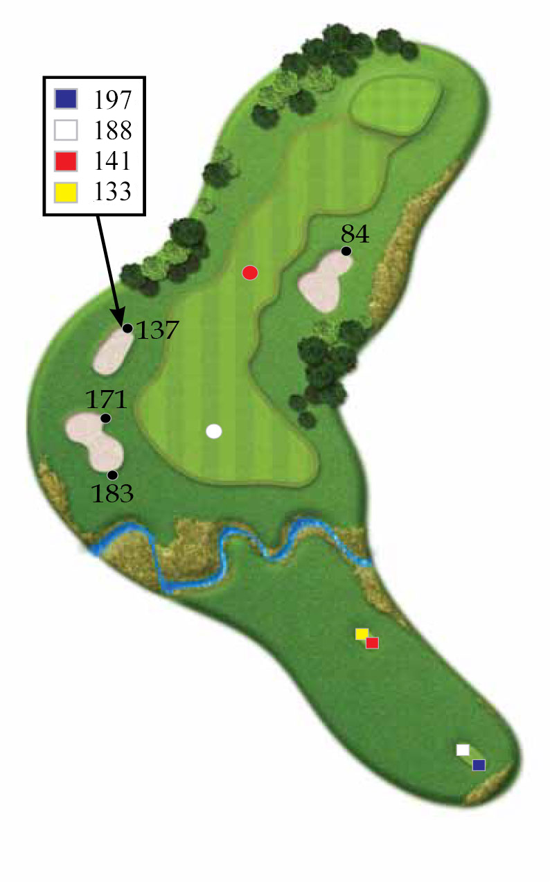 Hole #10 - Le Dragon | Our course | Club de Golf Le Sorcier